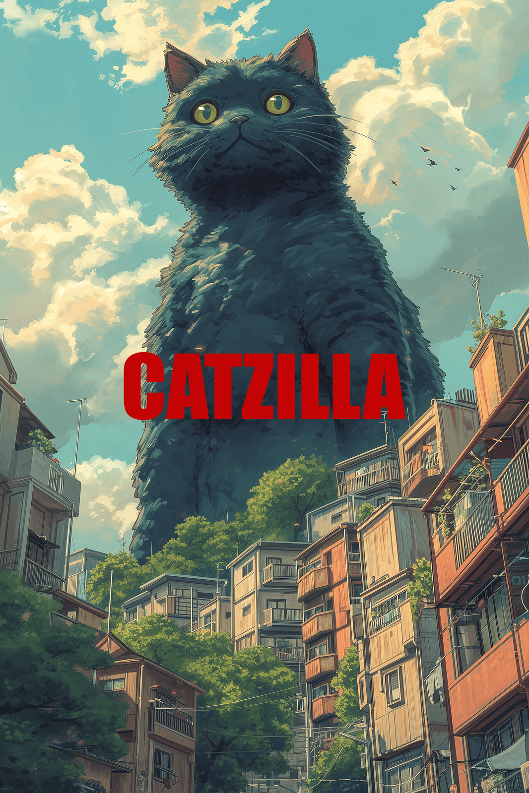 Ghibli Catzilla